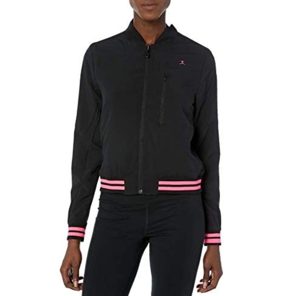 Danskin | Jackets & Coats | Danskin Girls Black Reversible Bomber ...